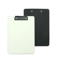 China Sublimation Folders File Clipboard Blank Custom Logo A4 A5 PU Leather Sublimation Clipboards for sale