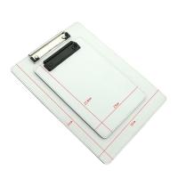 China Sublimation Folders File Clipboard Blank Custom Logo A4 A5 PU Leather Sublimation Clipboards for sale