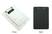 China Sublimation Folders File Clipboard Blank Custom Logo A4 A5 PU Leather Sublimation Clipboards for sale