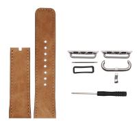 China Diy Custom Printing PU Leather Apple Watch Band Sublimation Blanks for sale