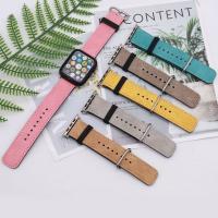 China Diy Custom Printing PU Leather Apple Watch Band Sublimation Blanks for sale