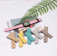 China Diy Custom Printing PU Leather Apple Watch Band Sublimation Blanks for sale