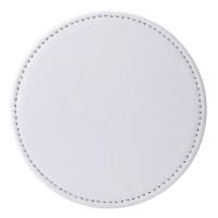 China Custom Coaster Sublimation Blanks Leather Coasters With Logo for sale