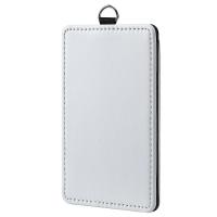China DIY Design Work ID Card Holder Customized Logo Business Card Protector Sublimation Name Badge Blanks Card Holder for sale