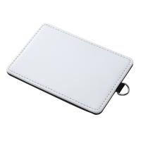 China DIY Design Work ID Card Holder Customized Logo Business Card Protector Sublimation Name Badge Blanks Card Holder for sale