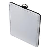 China DIY Design Work ID Card Holder Customized Logo Business Card Protector Sublimation Name Badge Blanks Card Holder for sale