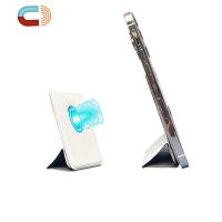 China PU Leather Blank Sublimation Phone Card Holder Magnetic Phone Stand Wallet Bag Card Holder for sale