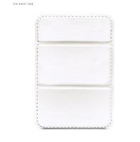 China PU Leather Blank Sublimation Phone Card Holder Magnetic Phone Stand Wallet Bag Card Holder for sale