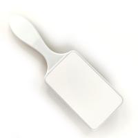 China Personalized Plastic Sublimation Hair Brush Blank With Printable Metal Insert For Photo Printing for sale