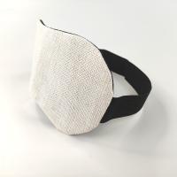 China Custom Blank Linen Sublimation Eye Mask For Sublimation Photo Printing for sale