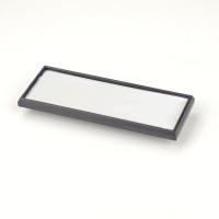 China Custom Id Badge Blanks Sublimation Magnetic Name Tags With Aluminum Sheet Plastic Sublimation Name Badge for sale
