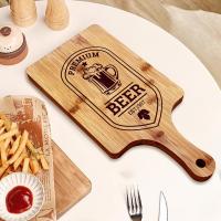 China Home Use Blank Wooden Sublimation Steak Boards DIY Photo Design Pizza Boards for sale
