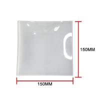 China Sublimation Tempered Glass Photo Plate Rectangle Round Steak Fruit Trays Blank Sublimation Plates for sale