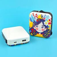 China Custom Logo Blank Sublimation Power Bank 10000mAh Li Polymer Portable Wireless Magnetic Phone Charger Power Bank For Iphone for sale
