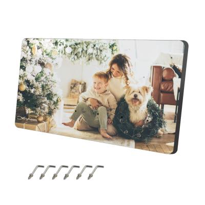 China Decorative Sublimation MDF Key Chain Hanger Blanks for sale