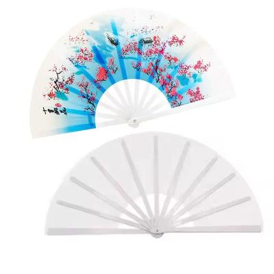 China 13'' Polyester Double Sided Sublimation Fan Blanks For Photos Printing Customization for sale