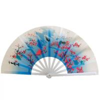 China 13'' Polyester Double Sided Sublimation Fan Blanks For Photos Printing Customization for sale