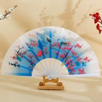 China 13'' Polyester Double Sided Sublimation Fan Blanks For Photos Printing Customization for sale