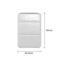 China Heat Transfer Magsafe Phone Stand PU Leather Blank Sublimation Phone Card Holder for sale