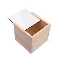 China Diy Sublimation Pencil Wood Box Gift For Students Photo Pencil Box for heat transfer for sale