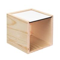 China Diy Sublimation Pencil Wood Box Gift For Students Photo Pencil Box for heat transfer for sale