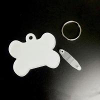 China Custom Blank Sublimation Acrylic Keychain Heat Press Acrylic Keychain for sale
