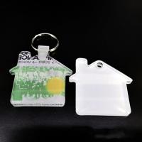 China Custom Blank Sublimation Acrylic Keychain Heat Press Acrylic Keychain for sale