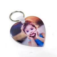 China Custom Blank Sublimation Acrylic Keychain Heat Press Acrylic Keychain for sale