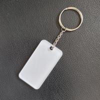 China DIY Personalized Sublimation Blank Acrylic Keychains For Sublimation Photos Printing for sale