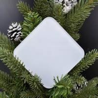 China Personalized Sublimation Acrylic Coaster Blanks With Cork Back Round And Square Shape 10cm Size for sale