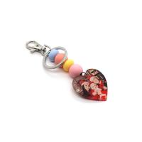 China Heart Shape Sublimation Acrylic Keychains Blanks Custom Acrylic Keyring for sale