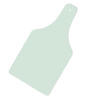 China Various Shape Sublimation Glass Chopping Board Heat Resistance Sublimation Glass Cutting Board Blanks for sale