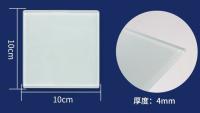 China Square Shape Tempered Glass Coaster Blanks For Sublimation Heat Transfer Printing for sale