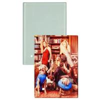 China Blank Coated Sublimation Glass Frame Sleek And Modern Design Custom Sublimation Photo Frame for sale