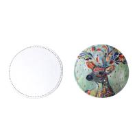China Sublimation Coaster Blanks Round And Square Leather Coasters Custom Print Sublimation Coasters for sale