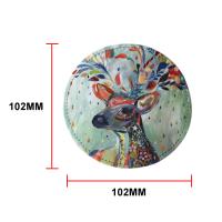 China Sublimation Coaster Blanks Round And Square Leather Coasters Custom Print Sublimation Coasters for sale