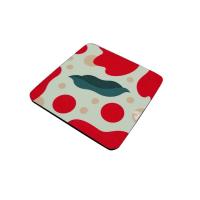 China Hardwood MDF Sublimation Coasters Blanks Heat Transfer Printing 9cm 9.5cm 10cm Size for sale