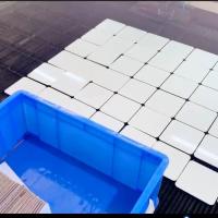 China Hardwood MDF Sublimation Coasters Blanks Heat Transfer Printing 9cm 9.5cm 10cm Size for sale