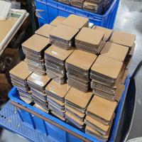China Custom Blank MDF Sublimation Cork Coasters Wear Resistant Blank Coasters For Printing for sale