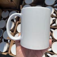 China Sublimation Blank Ceramic White Mug For 11oz Custom Sublimation Mug for sale