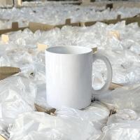 China Sublimation Blank Ceramic White Mug For 11oz Custom Sublimation Mug for sale