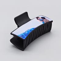 China Creative DIY Custom Sublimation PET Hair Claw Clips For Mother'S Day Gift for sale