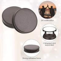 China Customized Sublimation Foldable Adhesive Phone Stand DIY Sublimation Pop Socket for sale