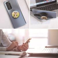 China Customized Sublimation Foldable Adhesive Phone Stand DIY Sublimation Pop Socket for sale