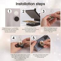 China Customized Sublimation Foldable Adhesive Phone Stand DIY Sublimation Pop Socket for sale