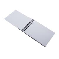 China DIY Double-Sided Printed PET Plastic Vertical Blank Sublimation Coil Notebook A6 Personalized Spiral Notebooks for sale