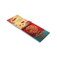 China DIY Double-Sided Printed PET Plastic Vertical Blank Sublimation Coil Notebook A6 Personalized Spiral Notebooks for sale