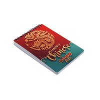 China DIY Double-Sided Printed PET Plastic Vertical Blank Sublimation Coil Notebook A6 Personalized Spiral Notebooks for sale