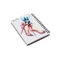 China Double-Sided Printing Blank PET Sublimation Coil Notebook Diy Custom Spiral Bound Notebook for sale