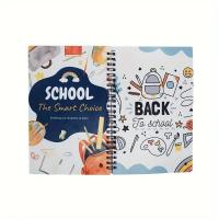 China Double-Sided Printing Blank PET Sublimation Coil Notebook Diy Custom Spiral Bound Notebook for sale